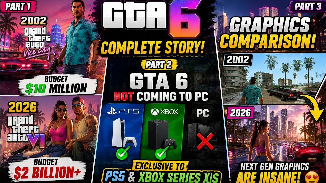 The Story Behind GTA 6 Unreal Graphics 🤯 - YouTube