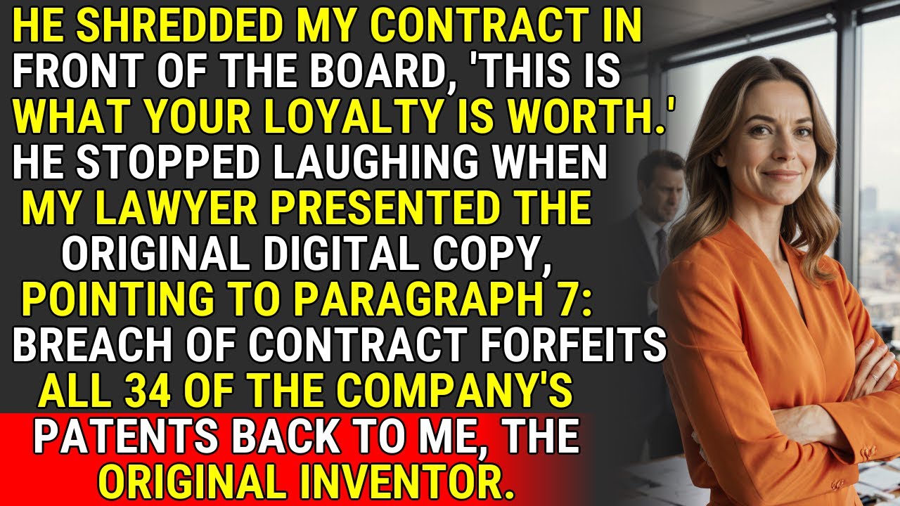 CEO Shredded My Contract? I Seized 34 Patents. | #CorporateCheckmate ...