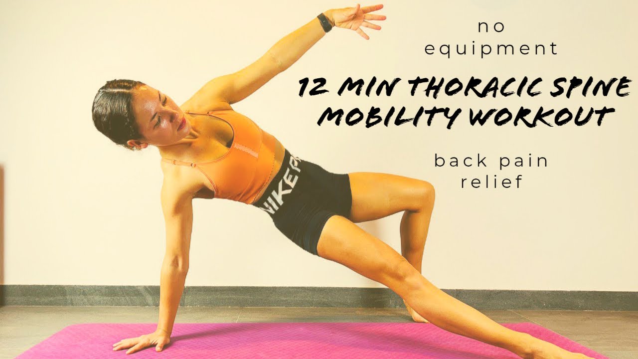 10 MIN T-SPINE MOBILITY WORKOUT | FOLLOW ALONG | THORACIC SPINE & LOWER ...