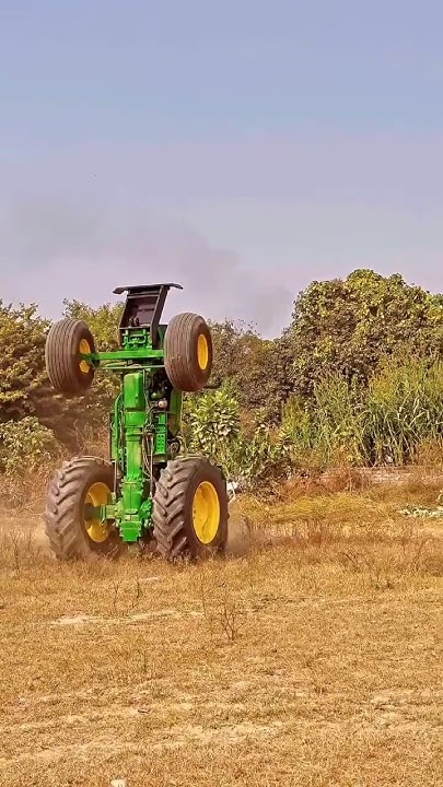 Johndeere 5050D Full Modified [Nishu Deshwal] 😱😱#tractor #automobile #johndere #modified #stunt ...