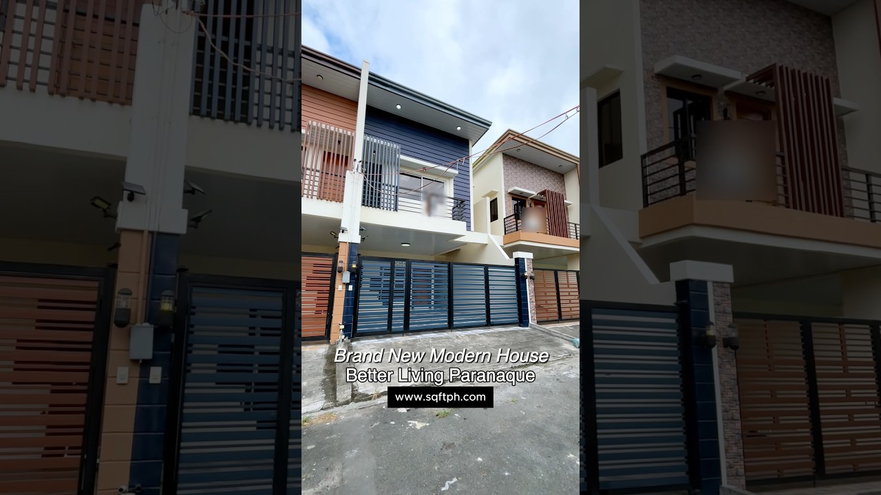 Brand New Modern Duplex House and Lot in Better Living Paranaque City ...