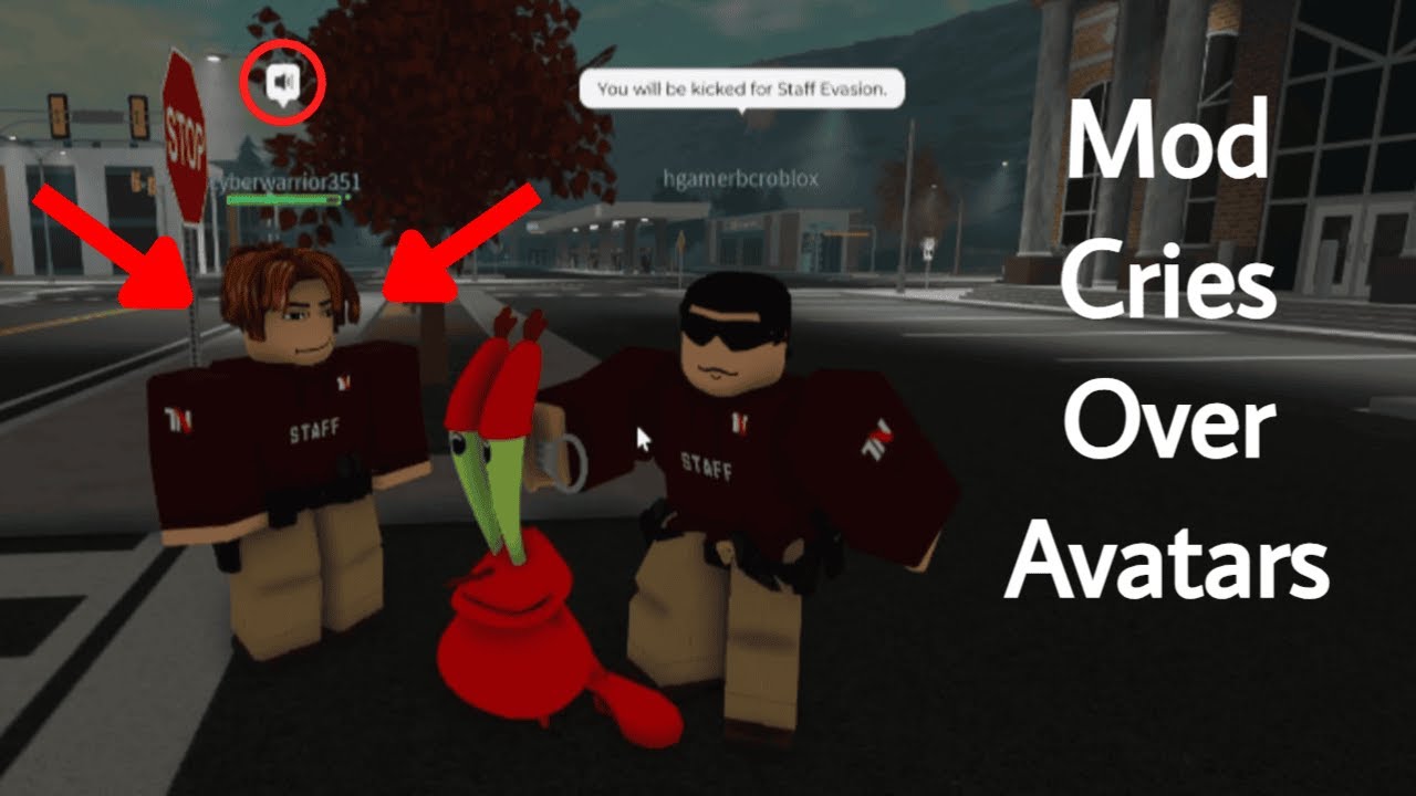 erlc mod cries over unrealistic avatars in liberty county - YouTube