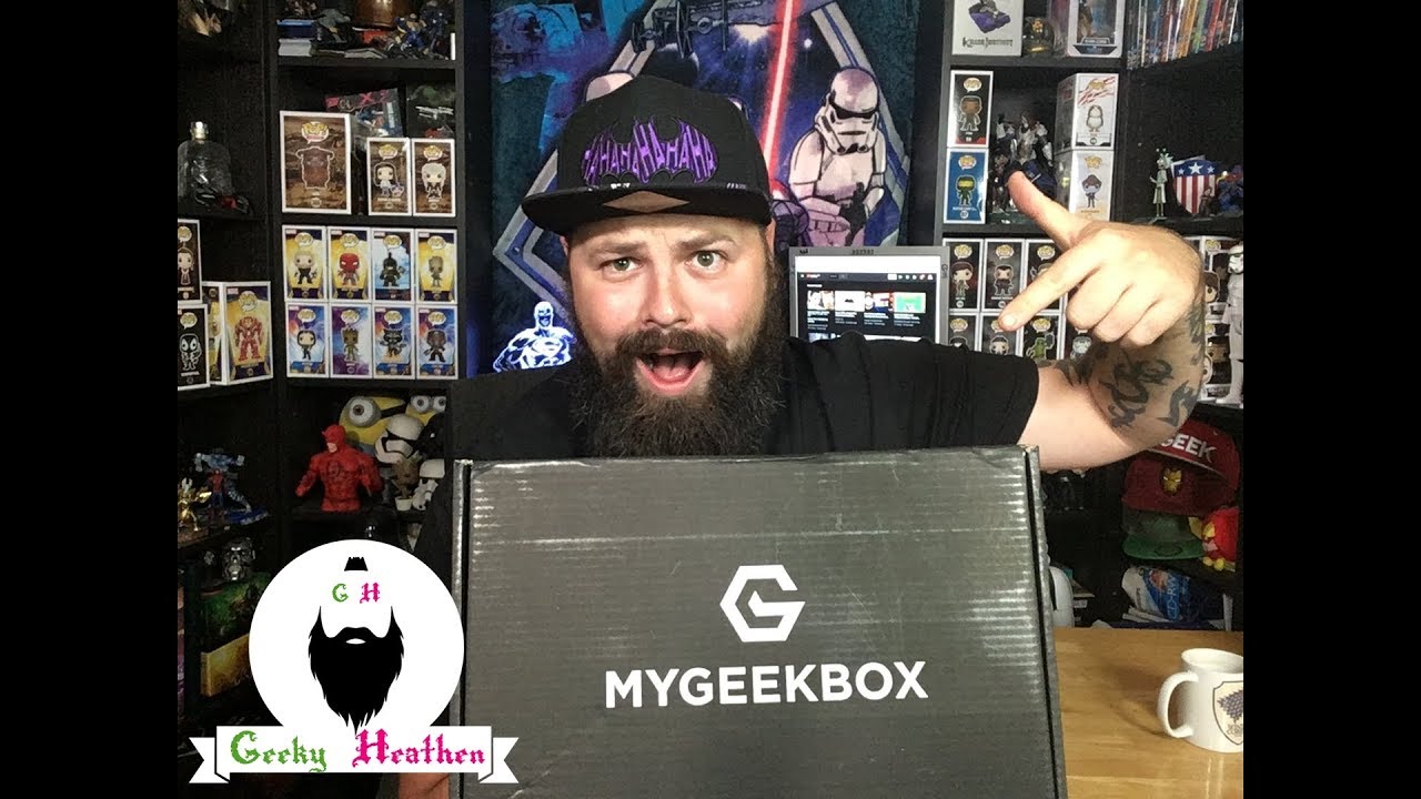 My Geek Box September 2018 unboxing - YouTube