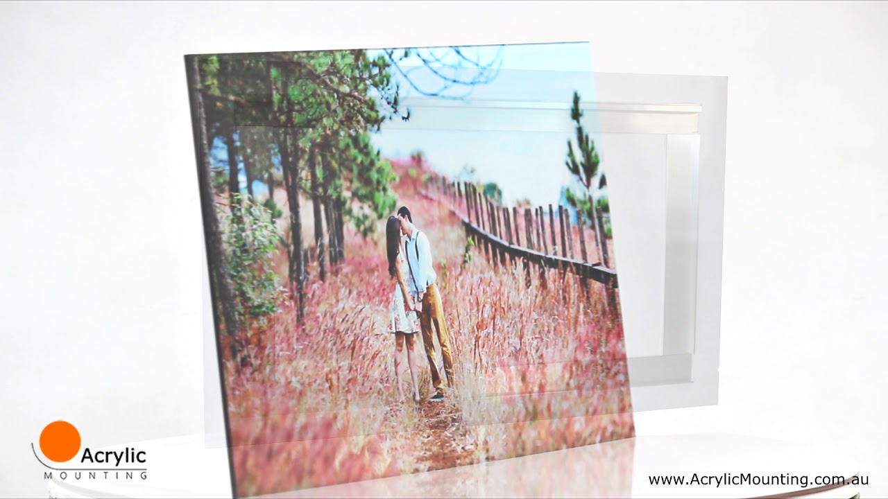 Acrylic Mounting Photo Panel - YouTube