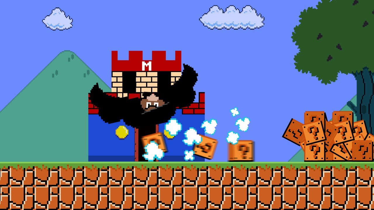 Mario turned into a Castle and this happened - YouTube