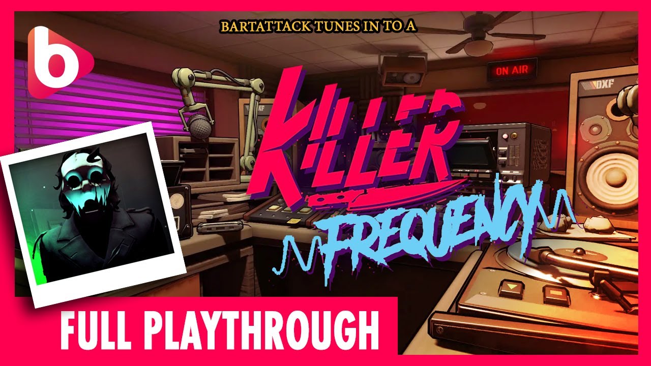 KILLER FREQUENCY | Full playthrough (no commentary) | A cool different kind of puzzle thriller ...