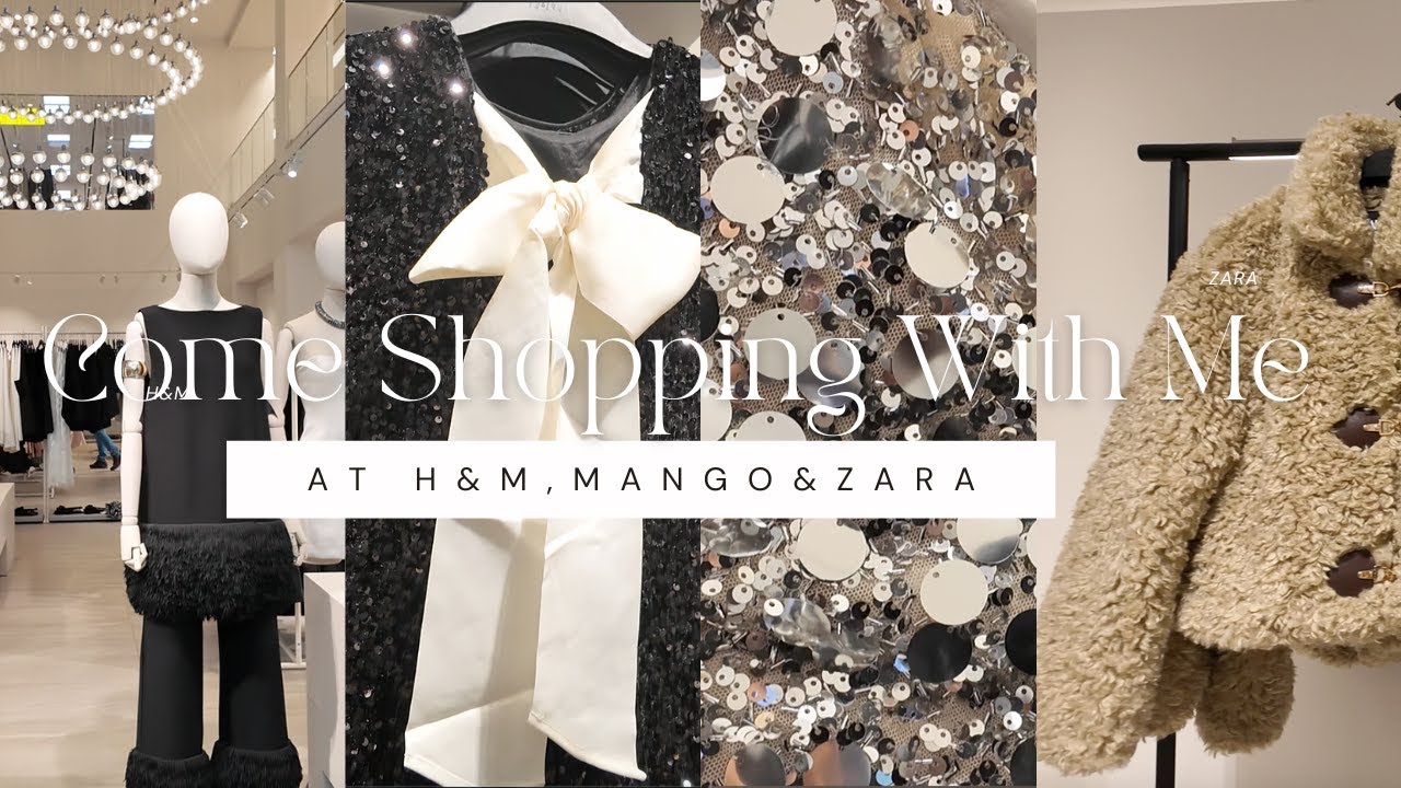 Come Shopping With Me At Zara, Mango & H&M | Samara Neil - YouTube