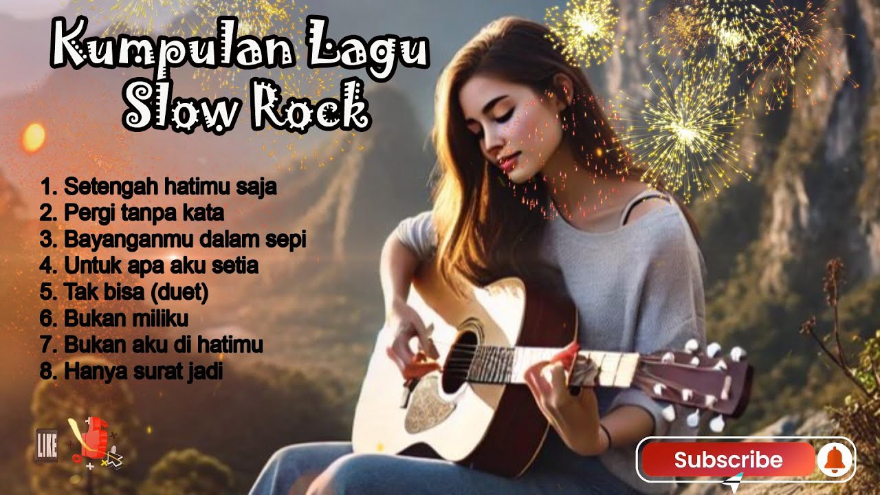 Kumpulan Lagu Slow Rock Terbaik (bayanganmu dalam) sepi - YouTube