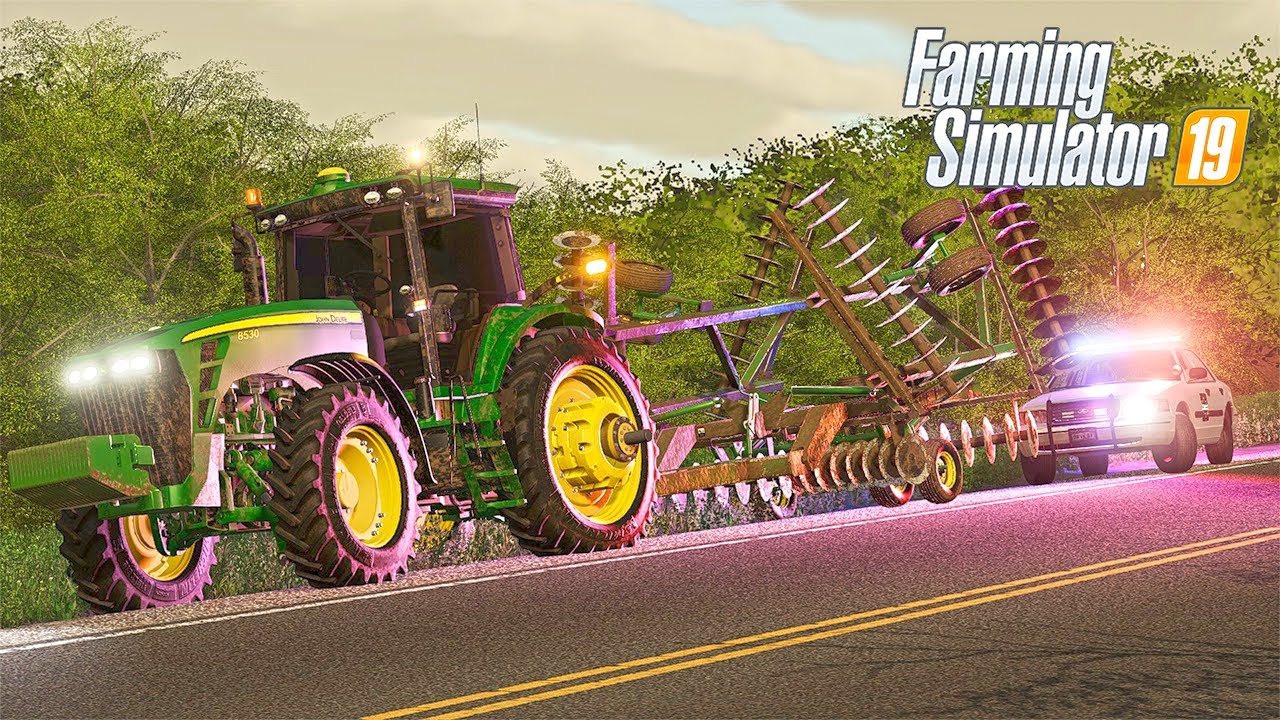 COP PULLS OVER FARMER FOR HITTING HIS CAR WITH A TRACTOR (2000s RP ...