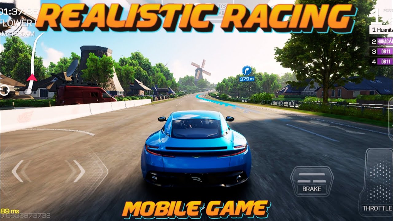 Realistic Graphics Racing Game For Mobile (Android, iOS) Gameplay ...