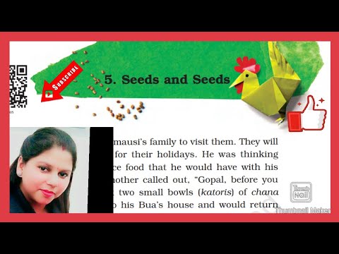 Ncert Class 5 Evs Ch5 Seeds and Seeds experiment special vedio - YouTube