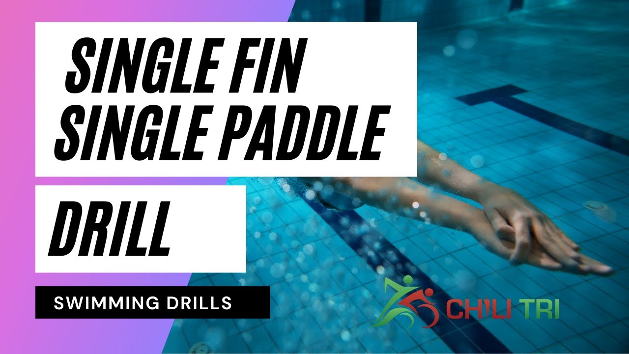 Single Fin Single Paddle Swimming Drill - YouTube