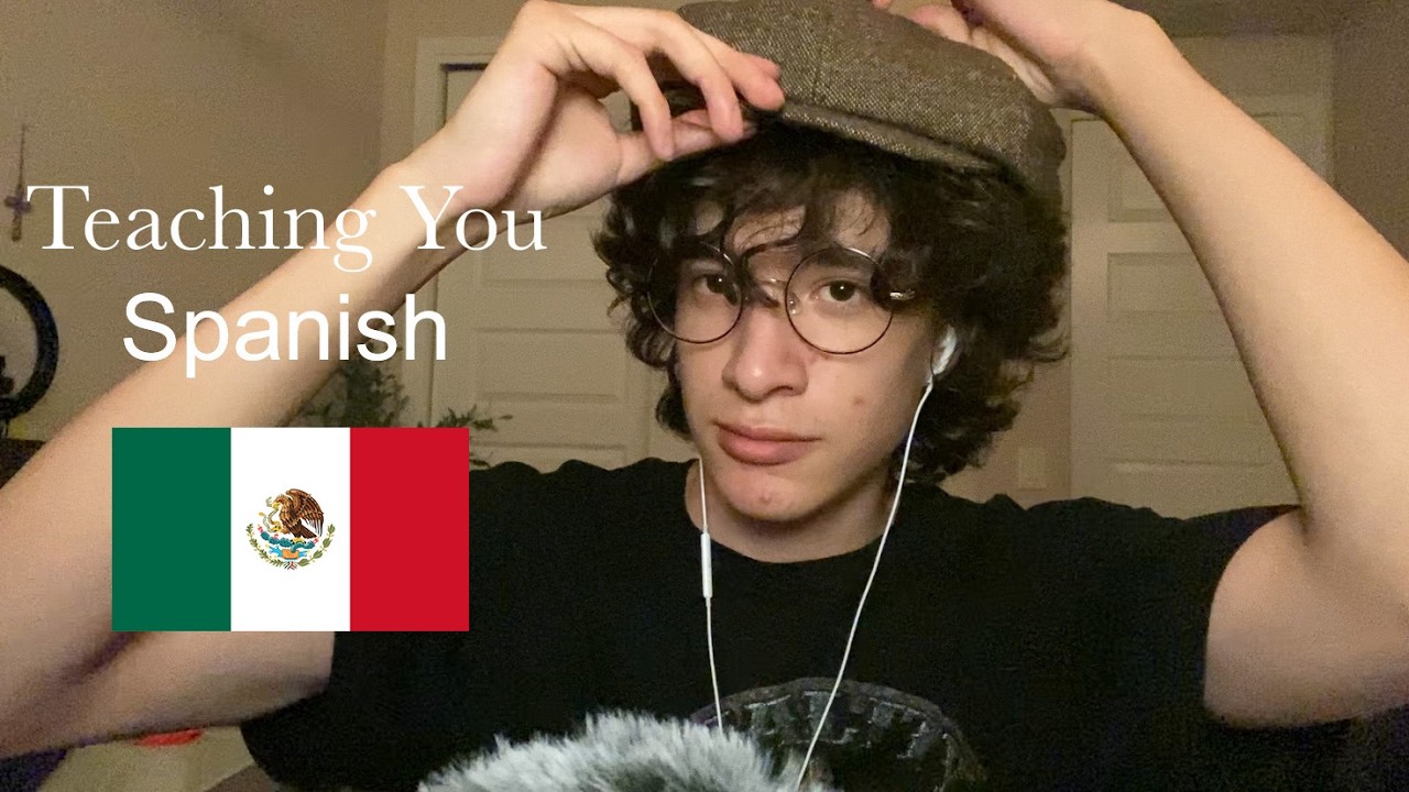 ASMR Teaching You Spanish - YouTube