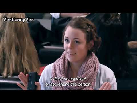Havalimanında kadına yapılan mükemmel şaka