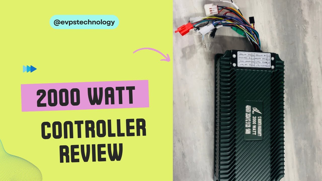 New design Cy gold 2000 watt controller review || new design controller ...