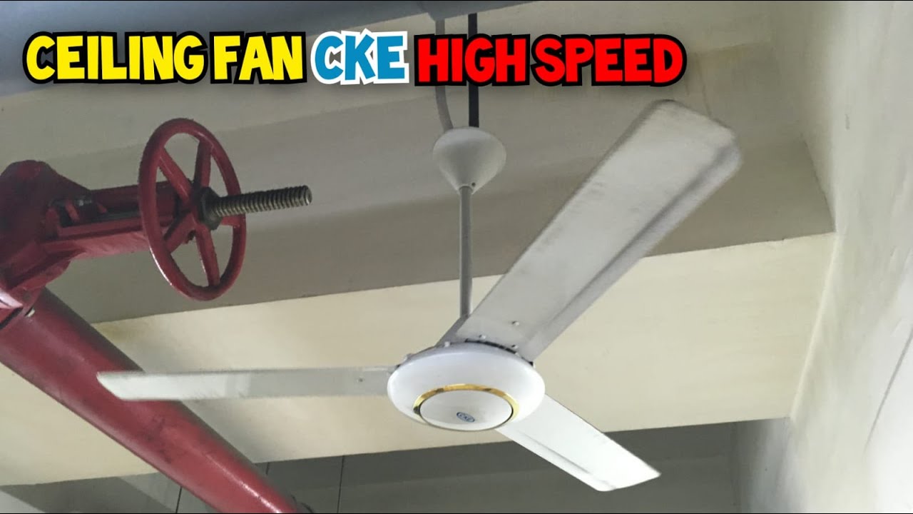 CKE Ceiling Fan at Basement not Wobbly and Falling Down | Kipas Angin ...