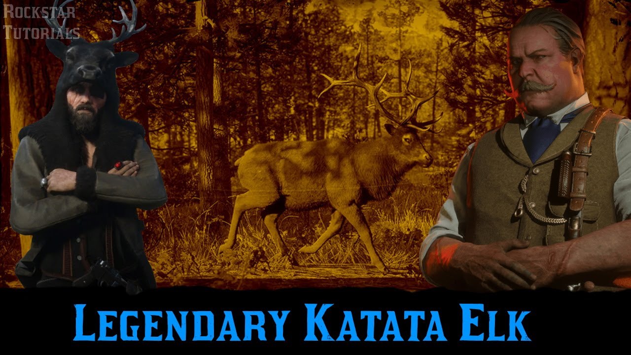 Red Dead Online - Legendary Katata Elk - YouTube