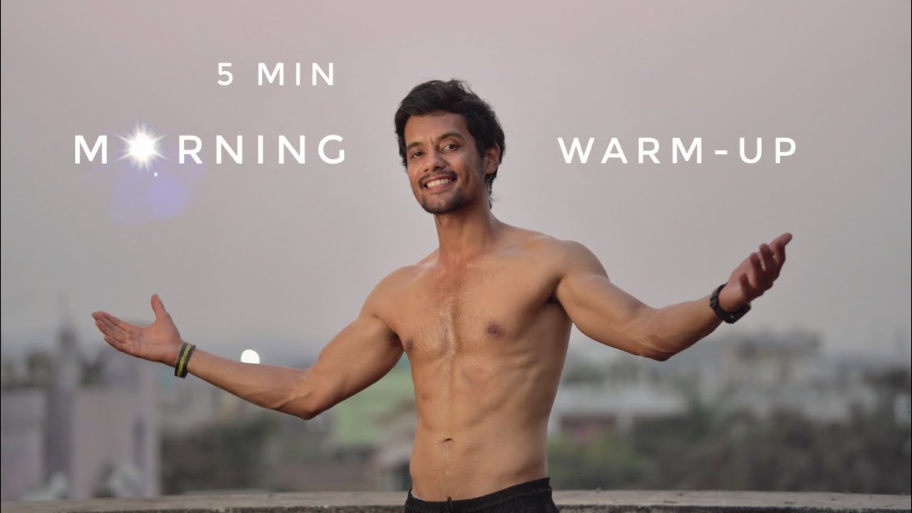 5 min morning warm-up for full day energy | No equipment - YouTube