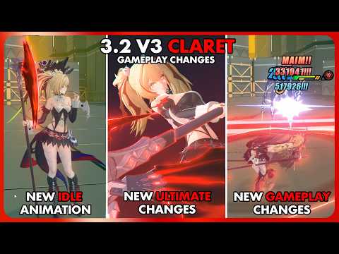 [3.2 BETA V3] Claret New Gameplay & Animation Changes & Details | ZZZ