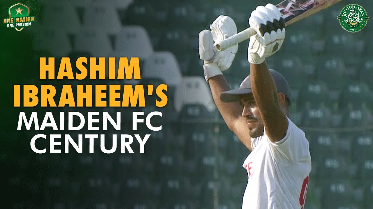 Hashim Ibraheem's maiden FC 💯 | Lahore Blues vs Multan | Match 24 | # ...
