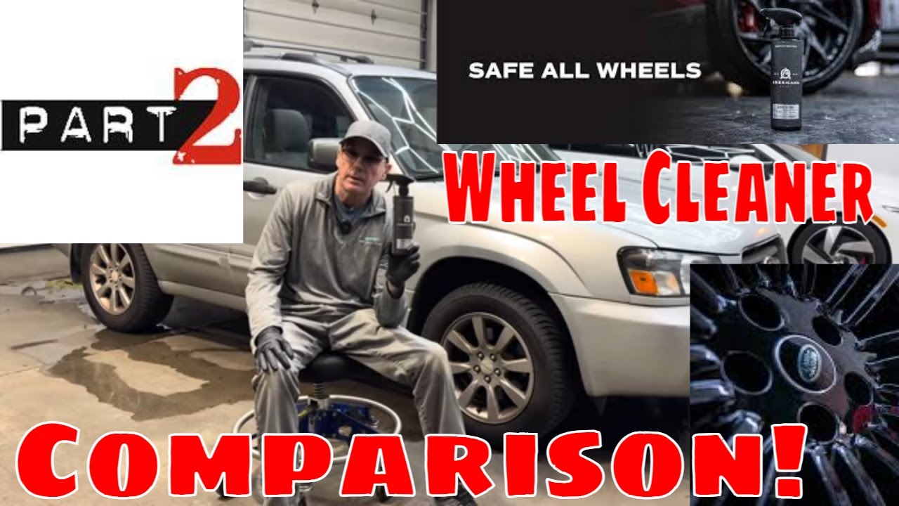 4 Wheels!! 4 Wheel Cleaners!! Part 2! Americana Global Wheel & Tire VS ...