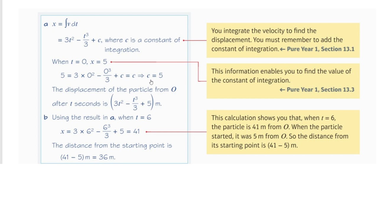 Y12 Applied Unit 11.4 Integration - YouTube