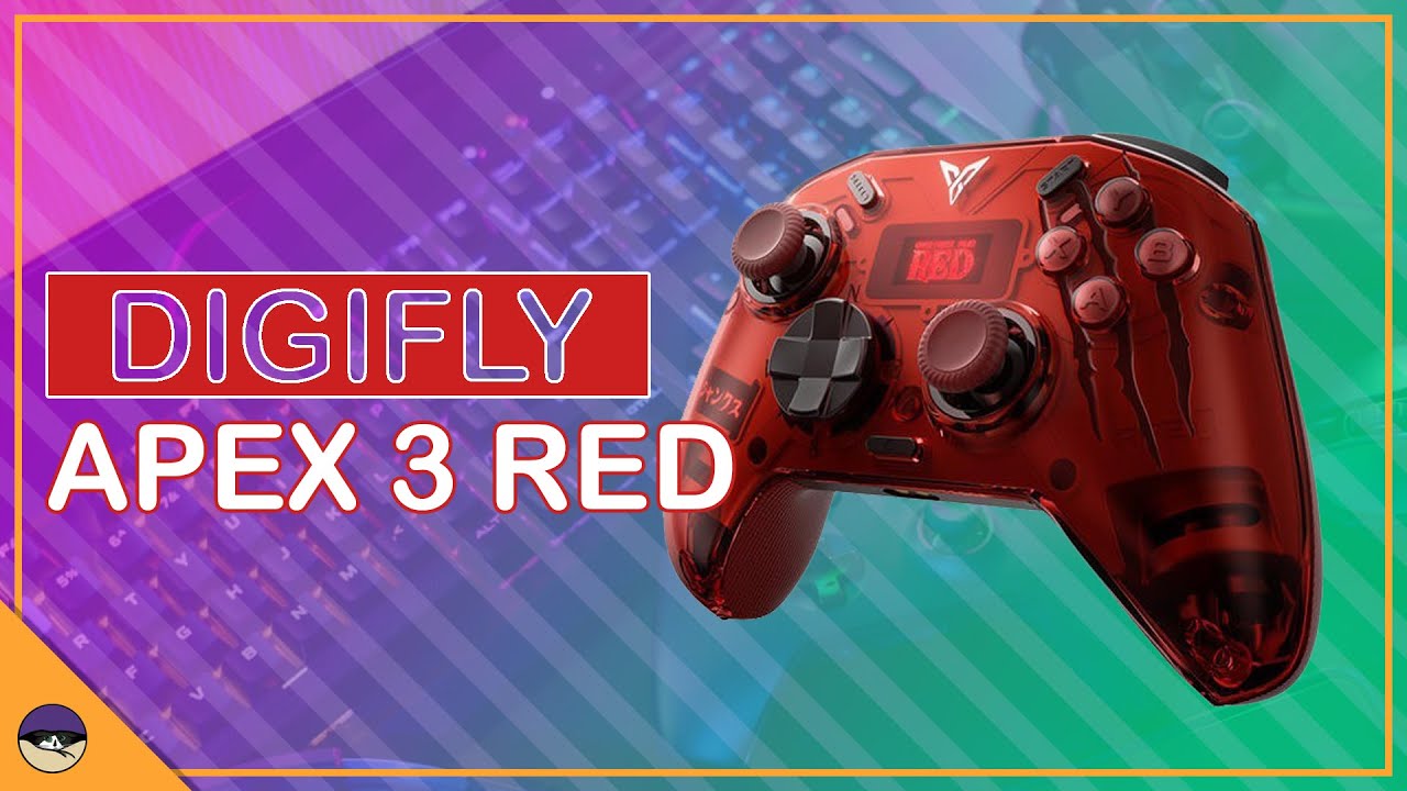 DIGIFLY Apex 3 RED - UNBOXING - MELHOR CONTROLE - YouTube