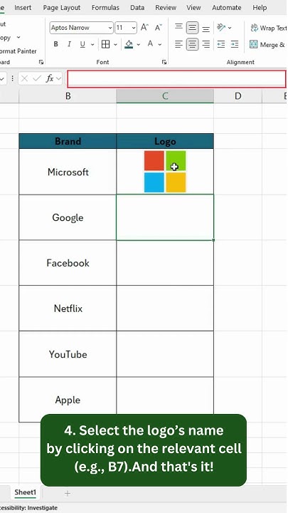 Design Brand Logos in Excel Using Formulas Only! | No Graphics Software ...