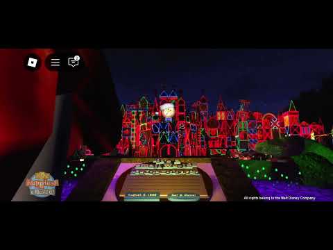 It’s A Small World Clock Parade Holiday Roblox at 5:00AM and Holiday ...