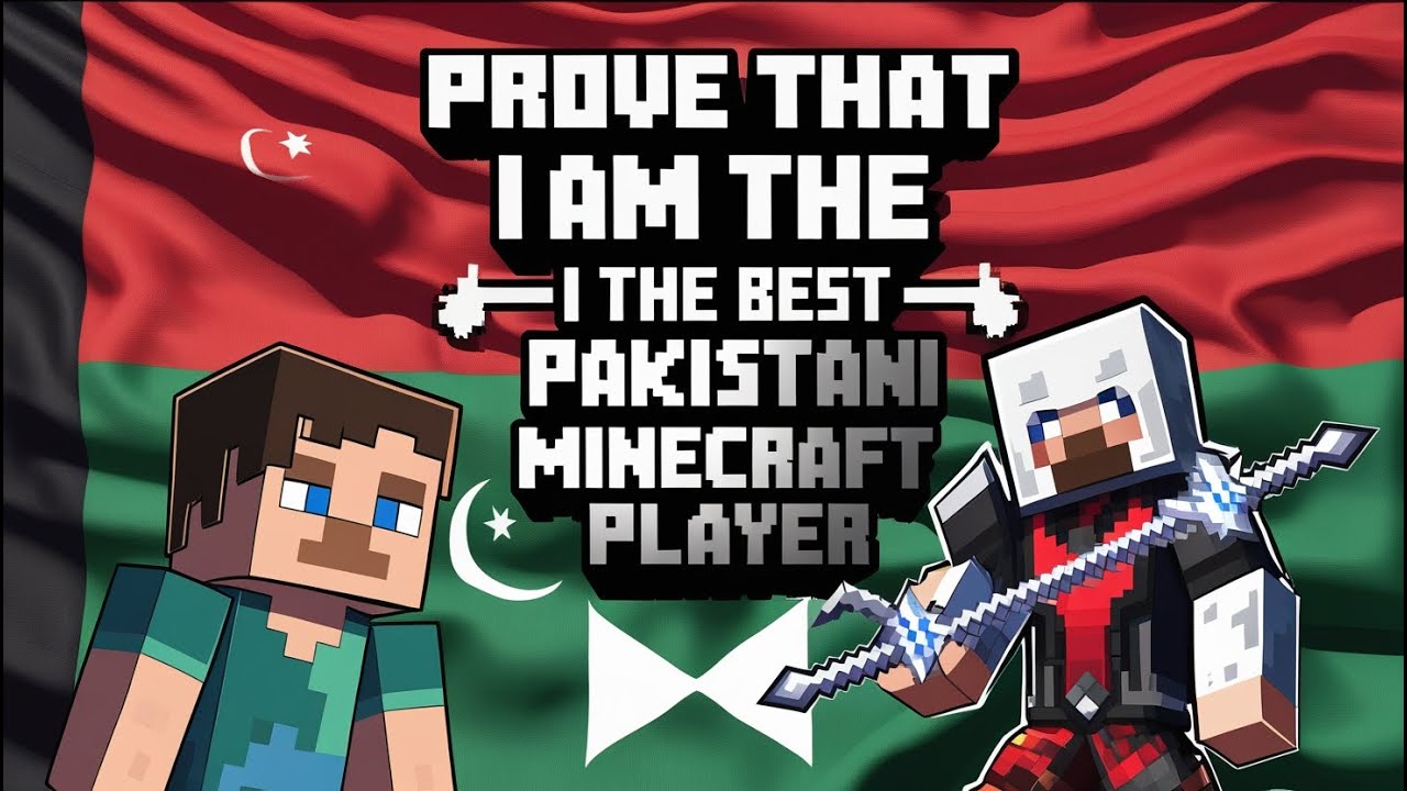 2nd Prove that i am the most pro Minecraft player in Pakistan By 25 ...