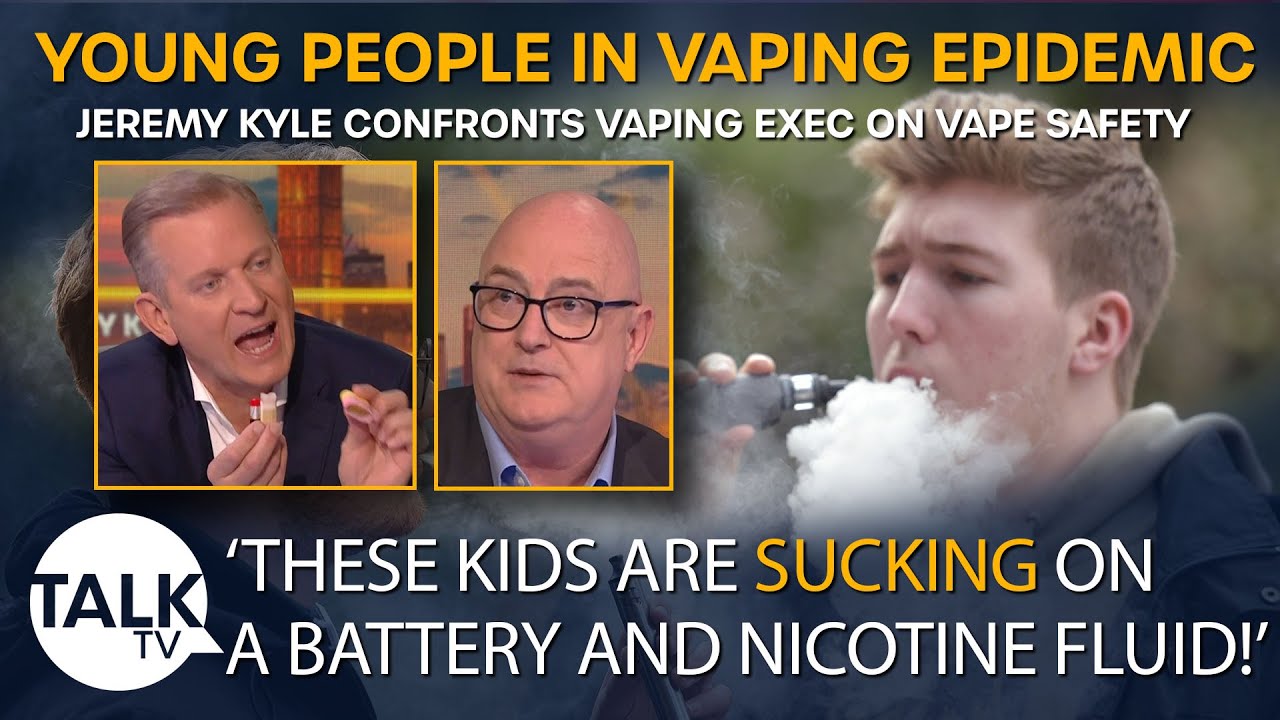 "This Can Be CATASTROPHIC!" - Jeremy Kyle's FIERY Debate With Vaping ...