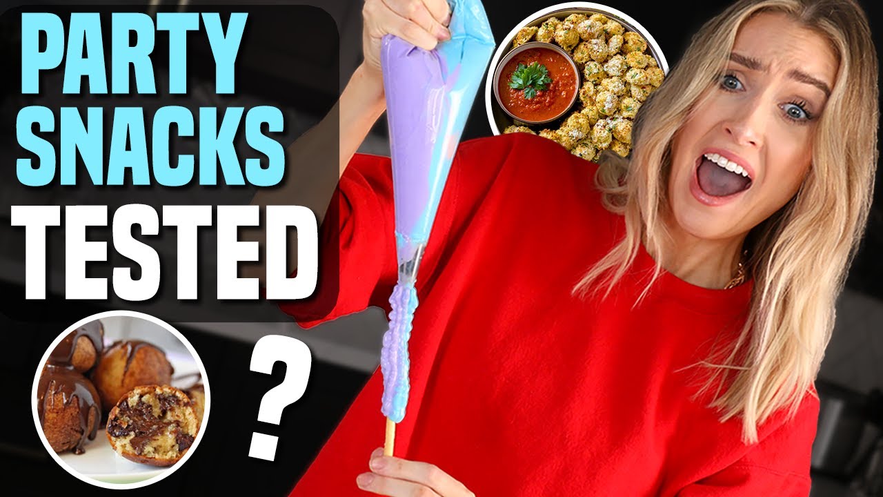 Testing VIRAL PARTY SNACK RECIPES: What's ACTUALLY Worth Making?? - YouTube