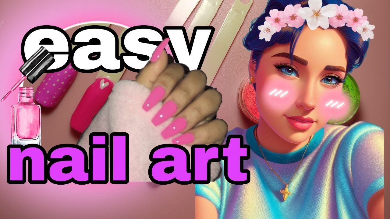 3 pink nail designs:Beauty in simple nails is meaningful art#nail - YouTube