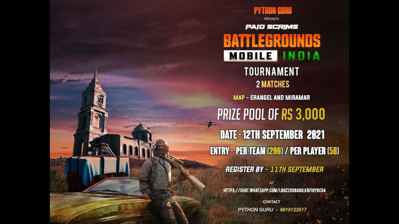 GOOD NEWS FOR ALL BGMI PLAYER||PYTHON GURU IS LIVE - YouTube