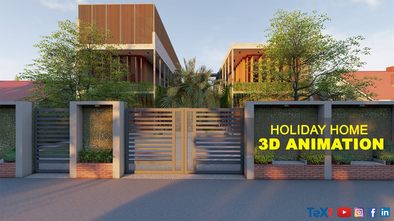 Holiday Home | 3D Animation | Tectonic Workshop - YouTube