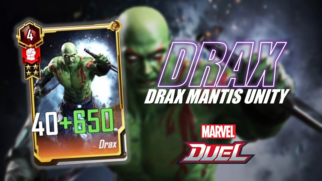 DRAX & MANTIS UNITY | ENEMY GAMEPLAY | MARVEL DUEL INDONESIA - YouTube
