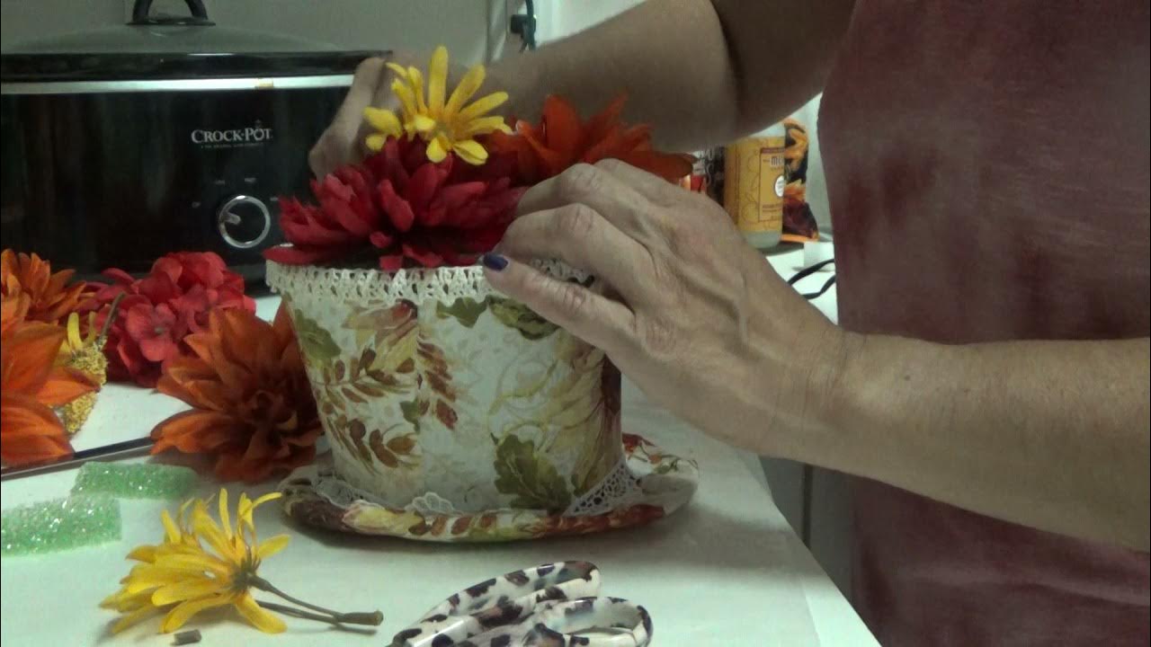 Fall Season DIY Tea Cup Hat - YouTube