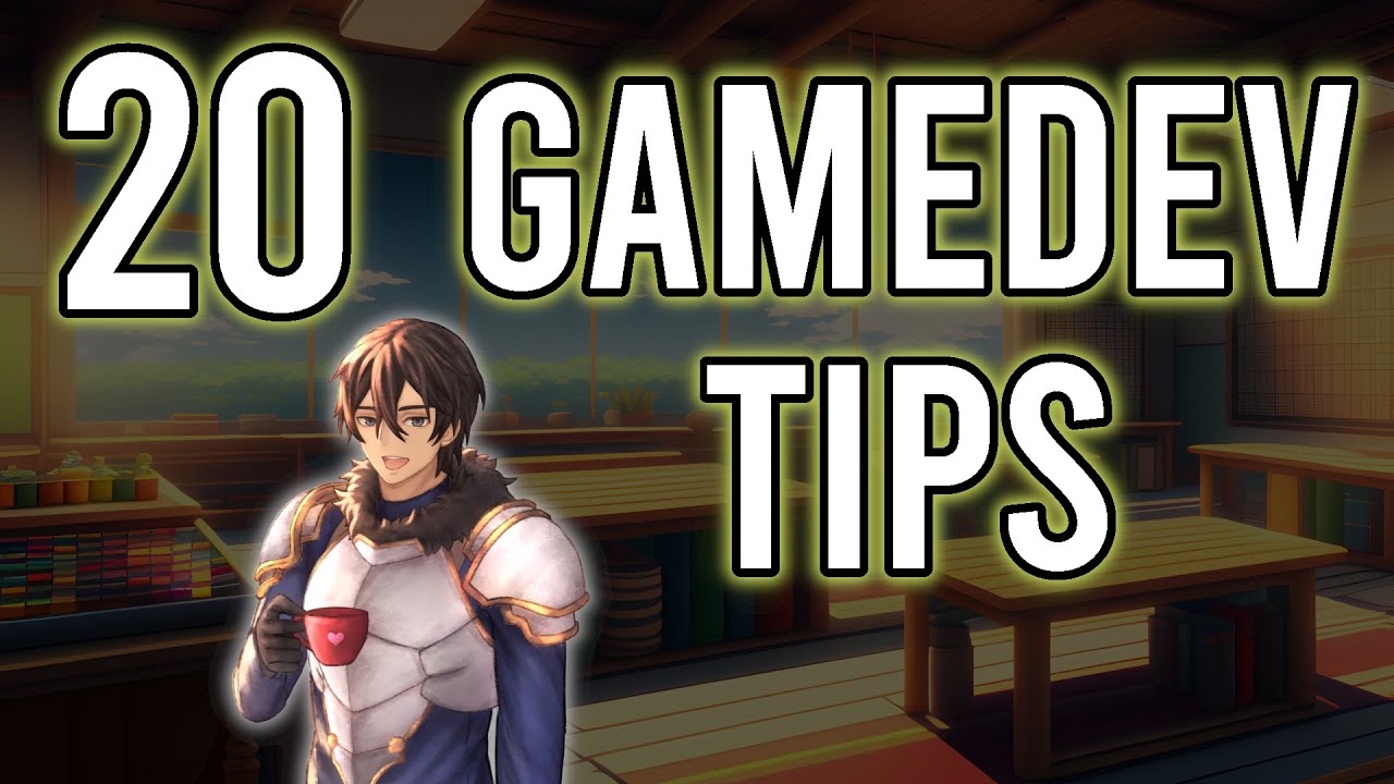 20 GameDev Tips For Beginners - YouTube