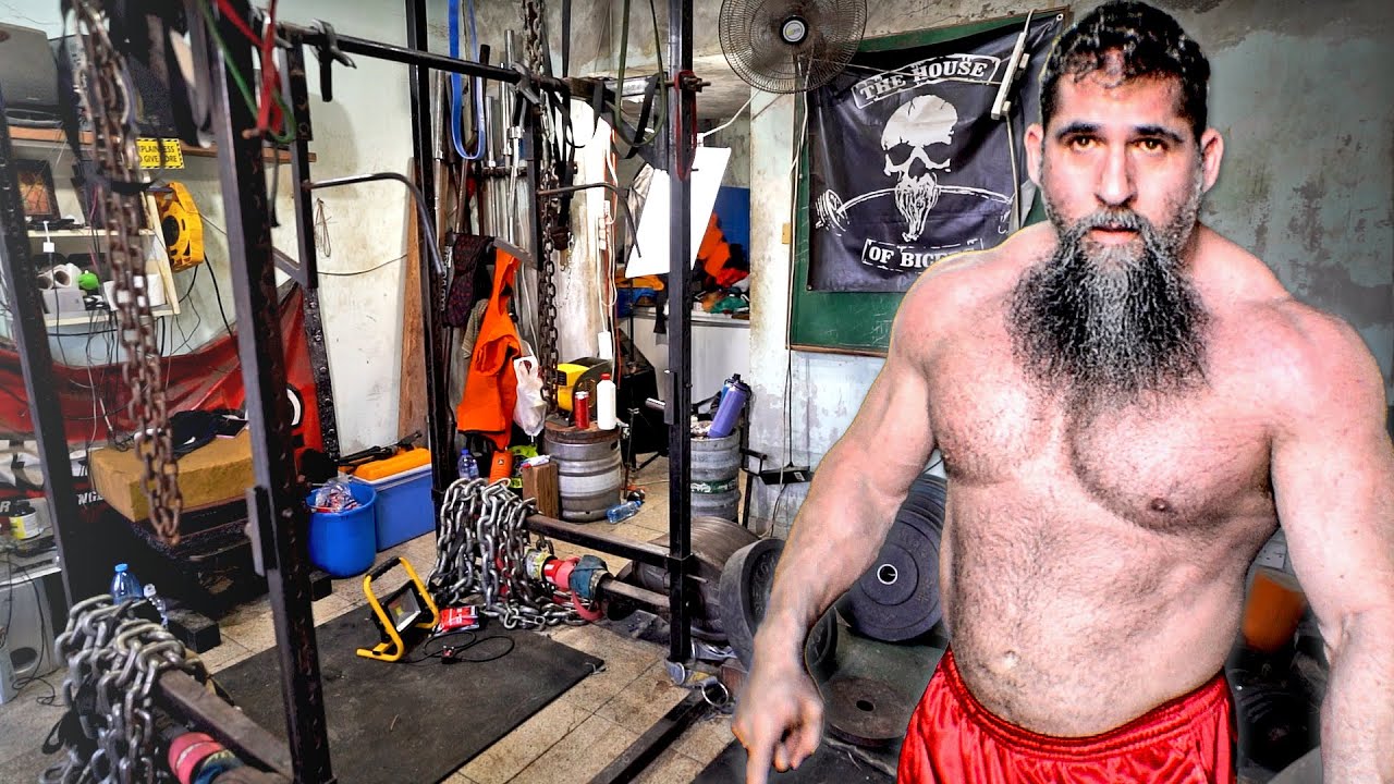 HARDCORE HOME GYMS Ep. 6 - HOUSE OF BICEPS (Cyprus) with Clint Darden ...