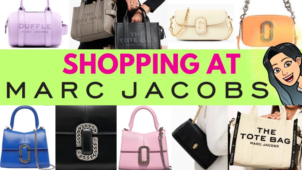 💓💓SHOPPING AT MARC JACOBS💓What's NEW at MARC JACOBS? MARC JACOBS BAG ...