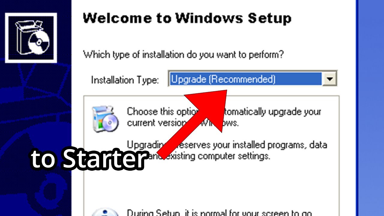 What Happens If You Upgrade Windows XP Professional to Starter Edition ...