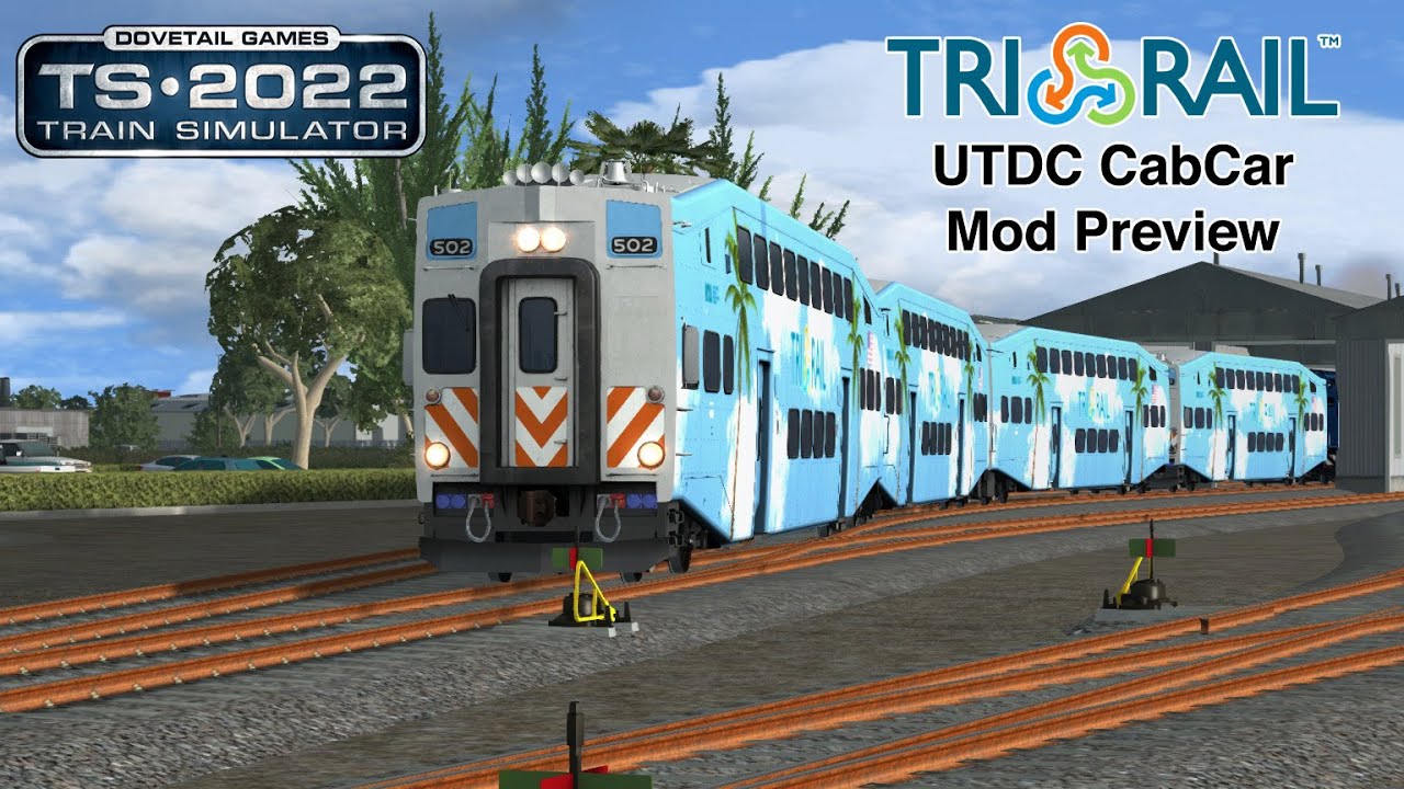 Train Simulator 2021 - Tri-Rail UTDC CabCar Preview! - YouTube