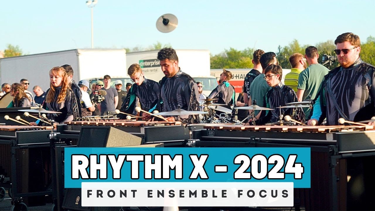 Rhythm X 2024 - 'Blackbird' (Front Ensemble Focus) - YouTube