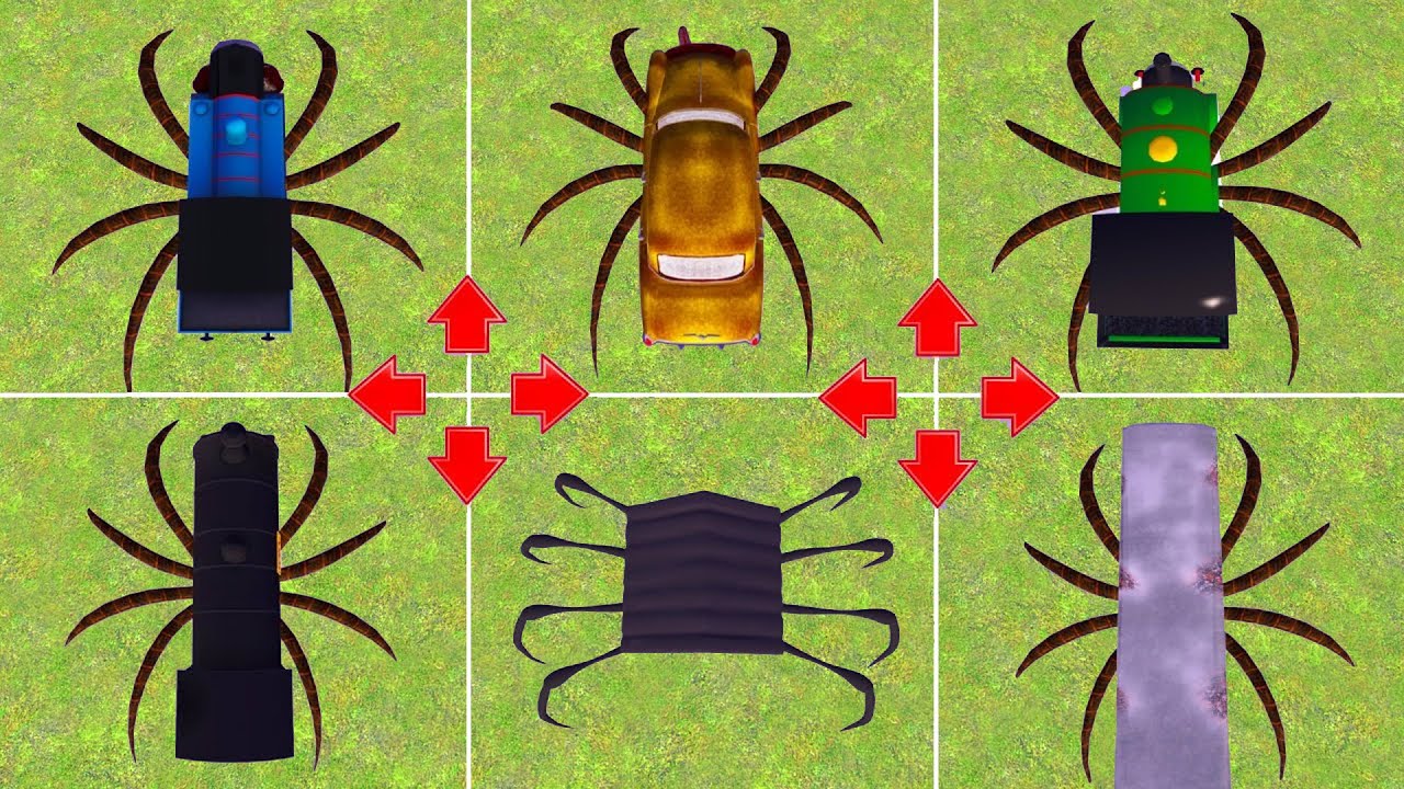 ALL FORMS OF EATERS: THOMAS, BUS EATER, HOUSE HEAD, CAR EATER, TRAIN ...