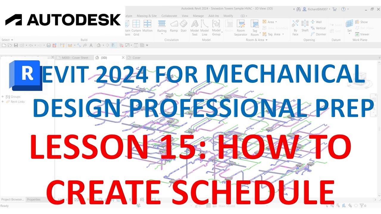 REVIT MECHANICAL DESIGN PROFESSIONAL CERTIFICATION PREP: CREATING ...