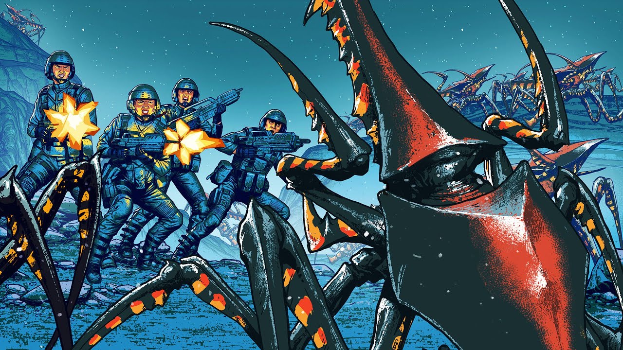 Starship Troopers Invasion Bugs