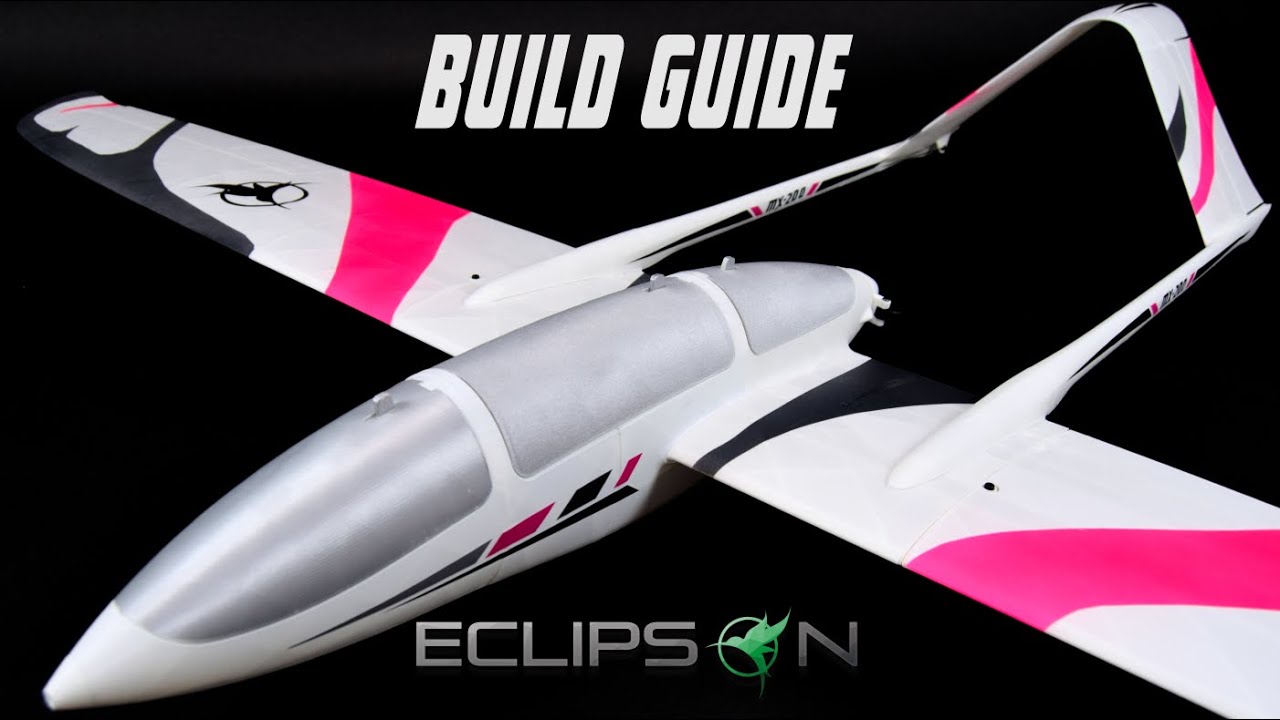 Printable UAV build guide - Eclipson Model X - YouTube