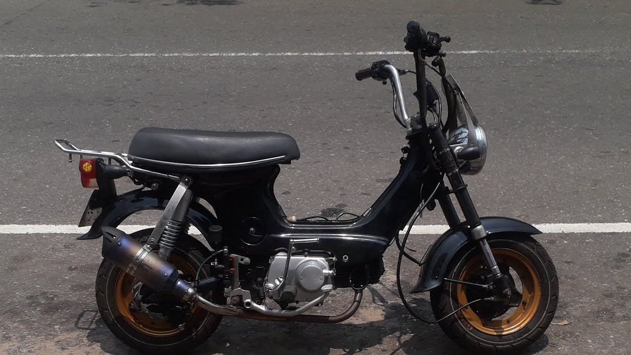 modified chaly project srilanka (Honda Chaly) - YouTube