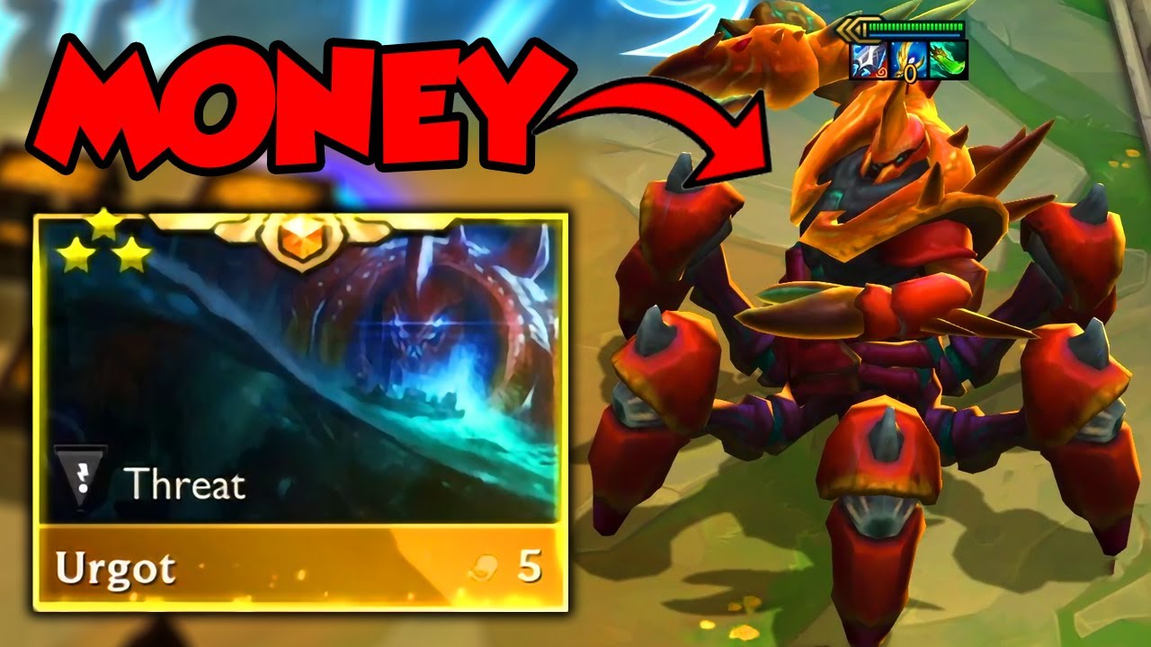 I MADE AN INFINITE MONEY MAN URGOT 3 STAR | TFT Set 8.5 - YouTube