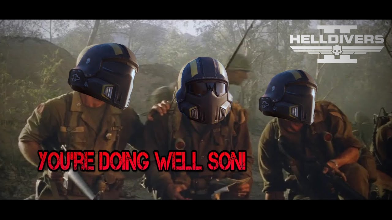 Helldivers 2 Friendly Fire Be Like - YouTube